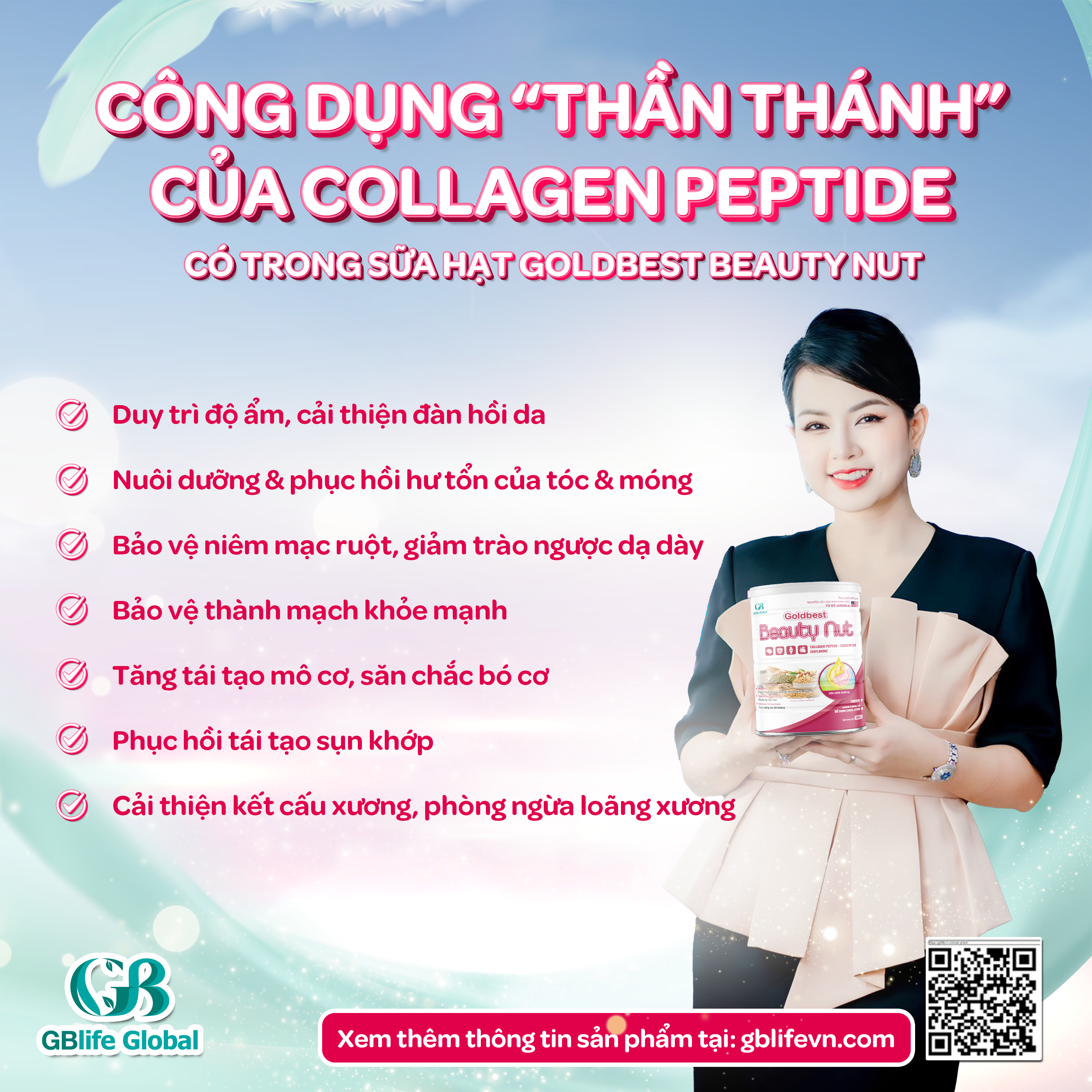 Bạn có biết Collagen Peptide? Công dụng "thần thánh" của collagen ...